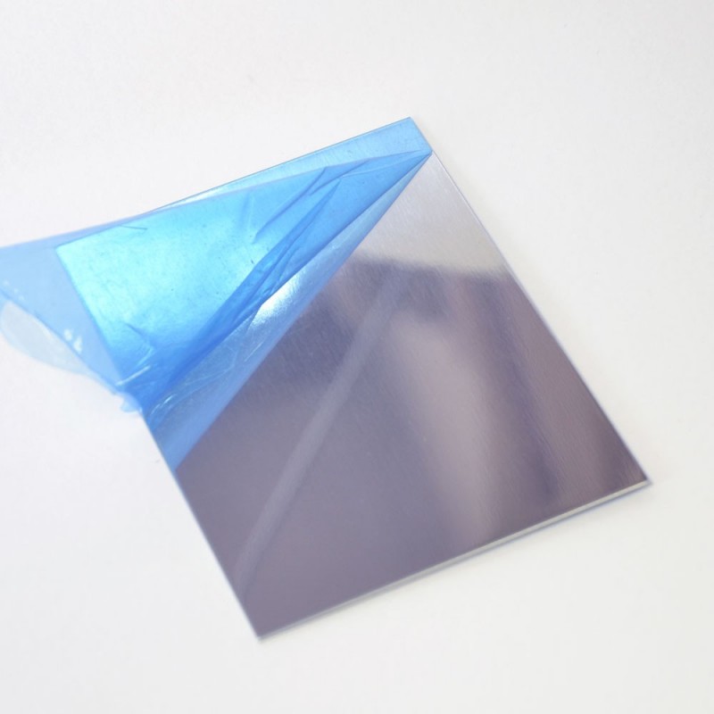 Plaque de zinc poli Format plaque 10x15cm